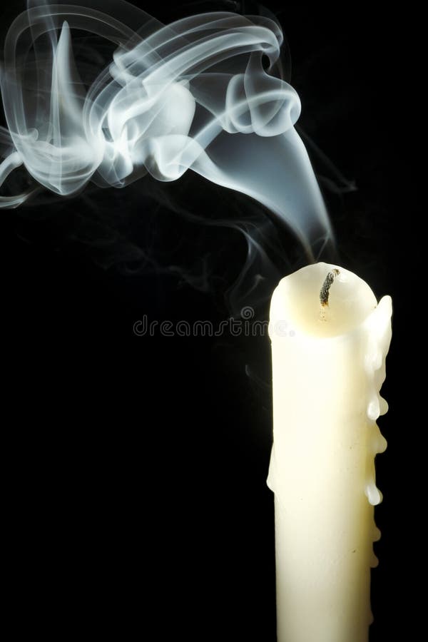 Extinguished candle stock photo. Image of remembrance - 10099146