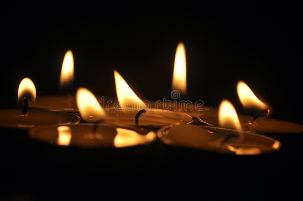 Candle stock photo. Image of flesh, evening, fuse, cord - 9146596