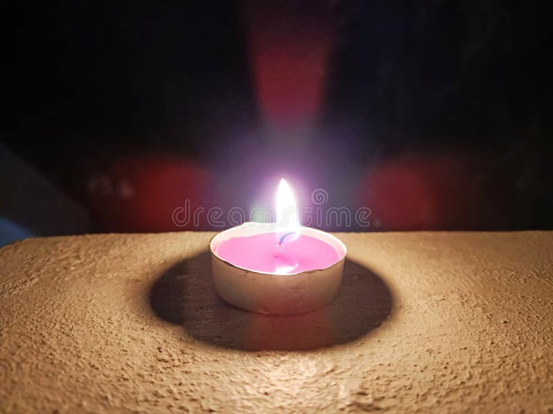 A Candle Based Diya ðŸª” during Deepawali Celebrations in India Stock ...