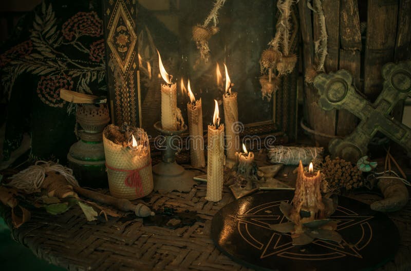 Magic and Fortune Teller, Destiny Concept Stock Image - Image of ...