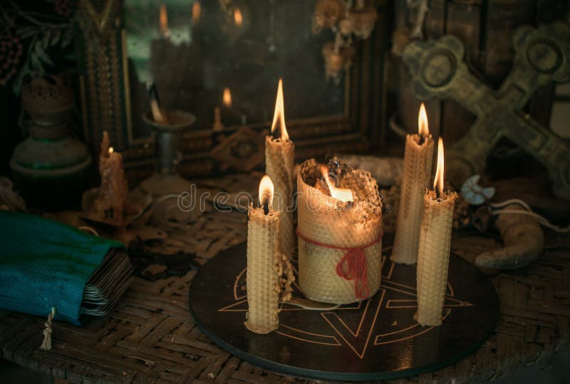 Magic and Fortune Teller, Destiny Concept Stock Photo - Image of ghost ...