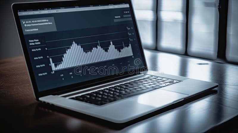 Candle Chart Infographic of the Rise and Fall of Stock Prices or ...