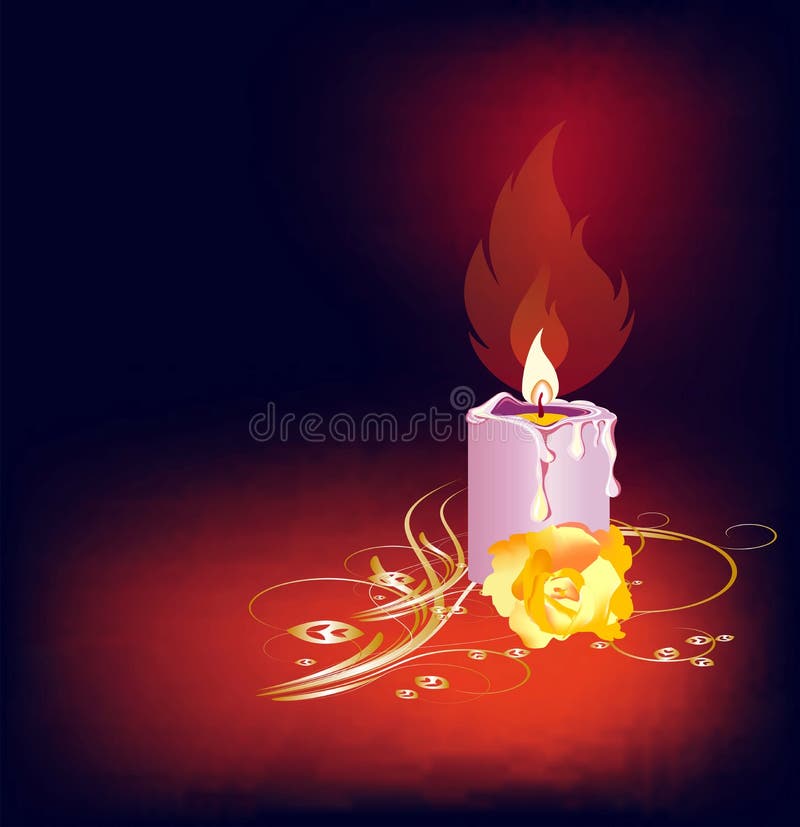 Candle Light Sad Stock Illustrations – 166 Candle Light Sad Stock ...