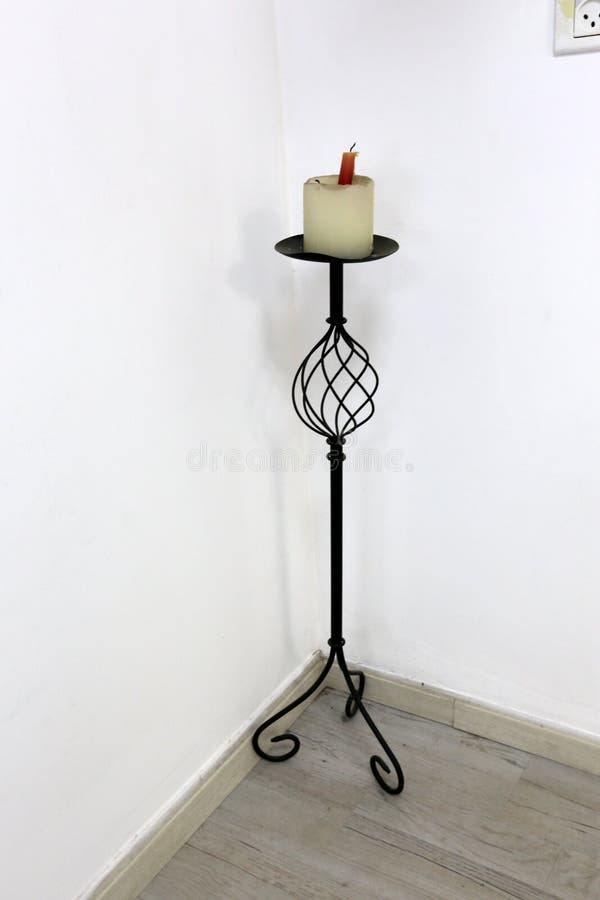 Candle - a Device for Lighting Stock Photo - Image of source, device ...
