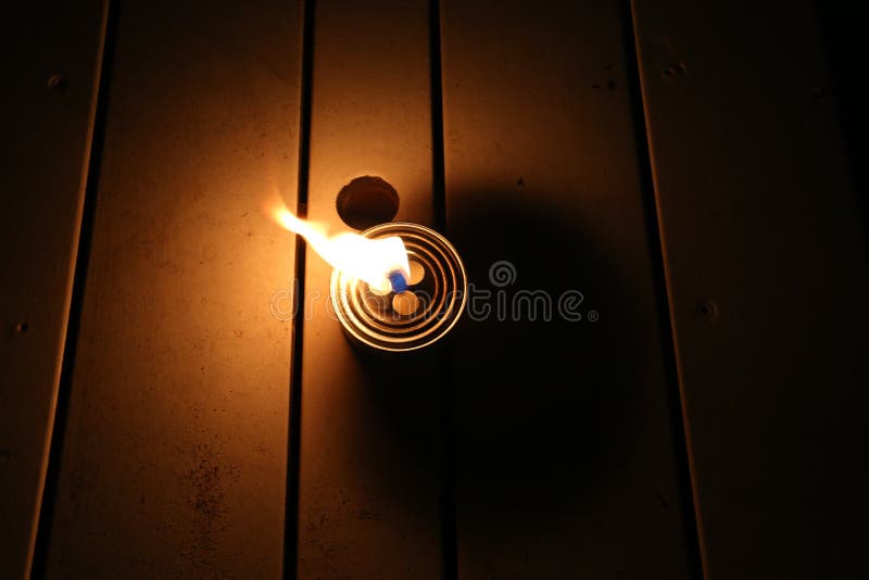 Candle - a Device for Lighting Stock Photo - Image of inside, serving ...