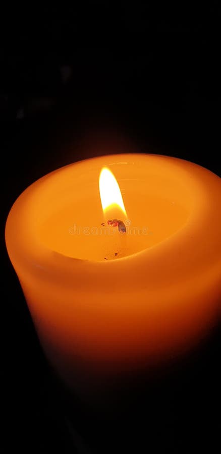 Candle evening glow stock photo. Image of yellow, circle - 191205142