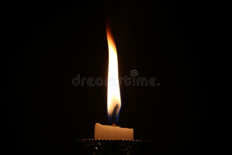 Candle Fire Rip Isolated Backgound Stock Photo - Image of candle ...