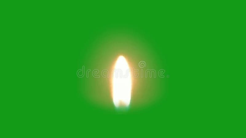 Candle Flame Green Screen Motion Graphics Stock Footage - Video of ...