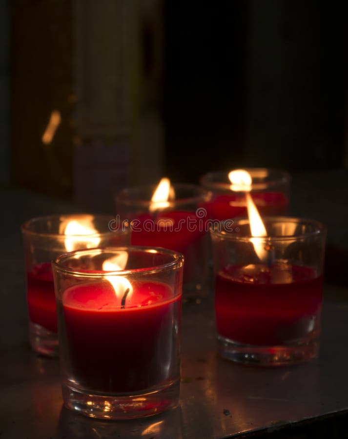 Candle light stock photo. Image of night, black, fire - 58213220