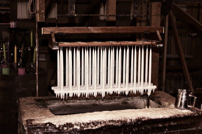 Candle in the Dark stock illustration. Illustration of metal - 30093029