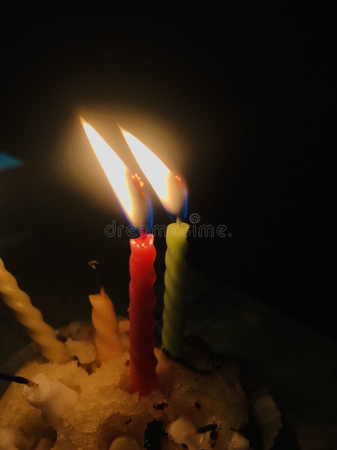 Candle stock image. Image of daughter, candle, playing - 261860019