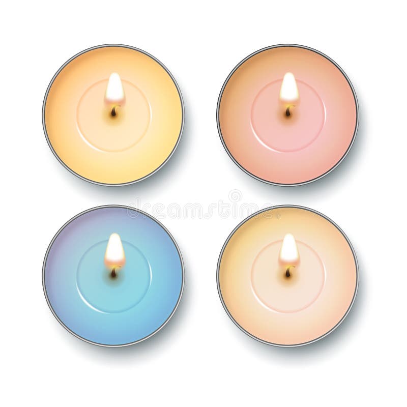 Candle stock vector. Illustration of simple, liquate - 39518502