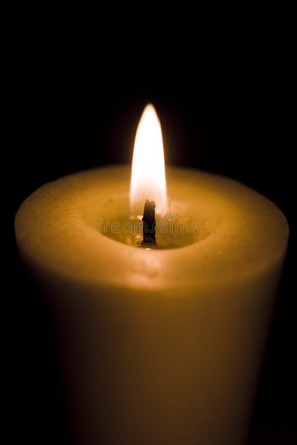 Candle Light stock image. Image of holiday, bright, gold - 10559617