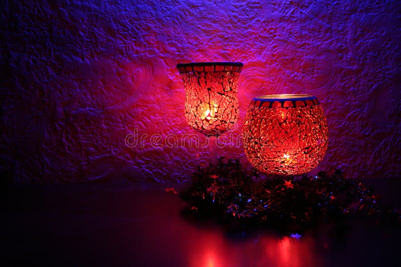 Candlelight Celebration II stock photo. Image of glass - 1577450