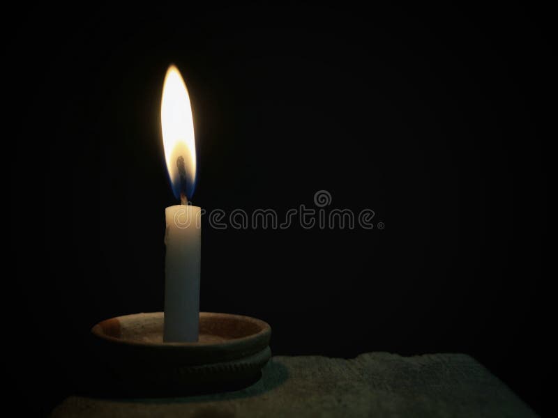 Candlelight in the dark stock photo. Image of candlelight - 170002844