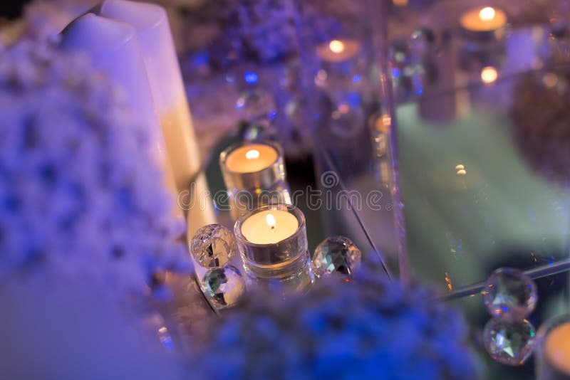 Candlelight Dinner stock image. Image of colourful, banquet - 36295309