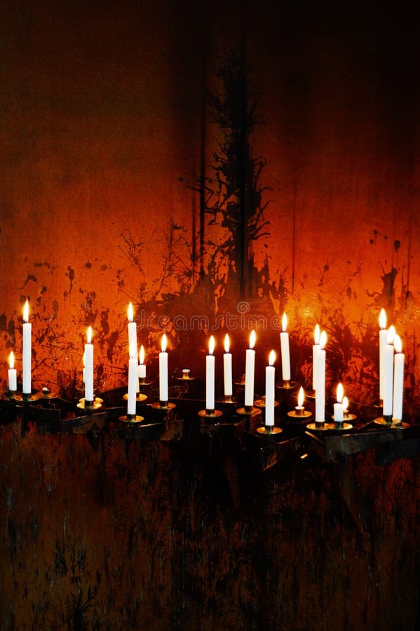 Candles stock image. Image of candlelight, light, illuminate - 85692361