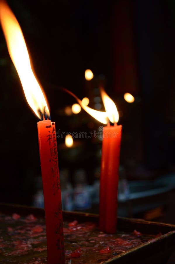 Candles stock photo. Image of point, candles, fire, candlestick - 42931460
