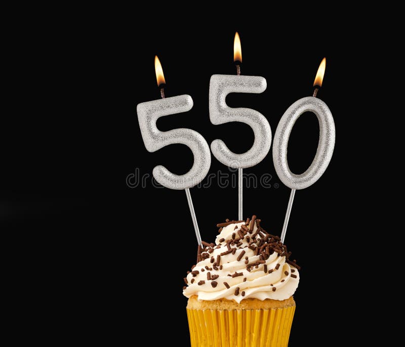 Candles Forming the Number 550 - Number of Views, Views or Followers ...