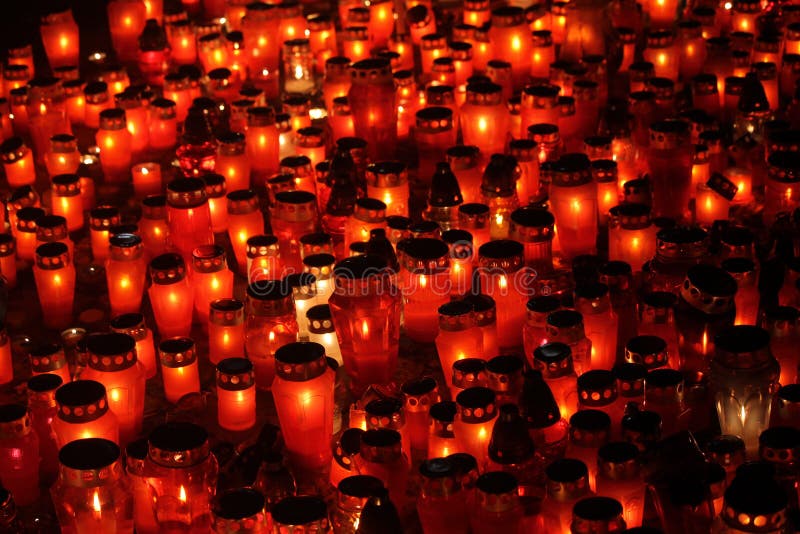 Candles and lanterns stock photo. Image of catholic - 103092982