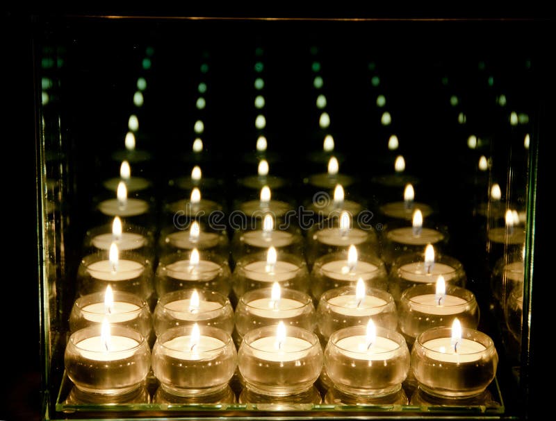 Candles Reflections stock photo. Image of liquid, concepts - 20155208