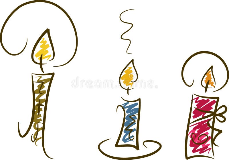 Letter C - candle stock vector. Illustration of curves - 10050034