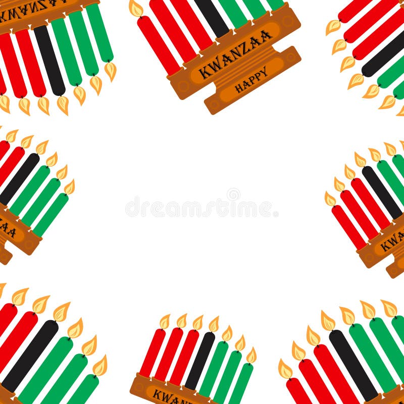 Frame Border Kwanzaa Stock Illustrations – 146 Frame Border Kwanzaa ...