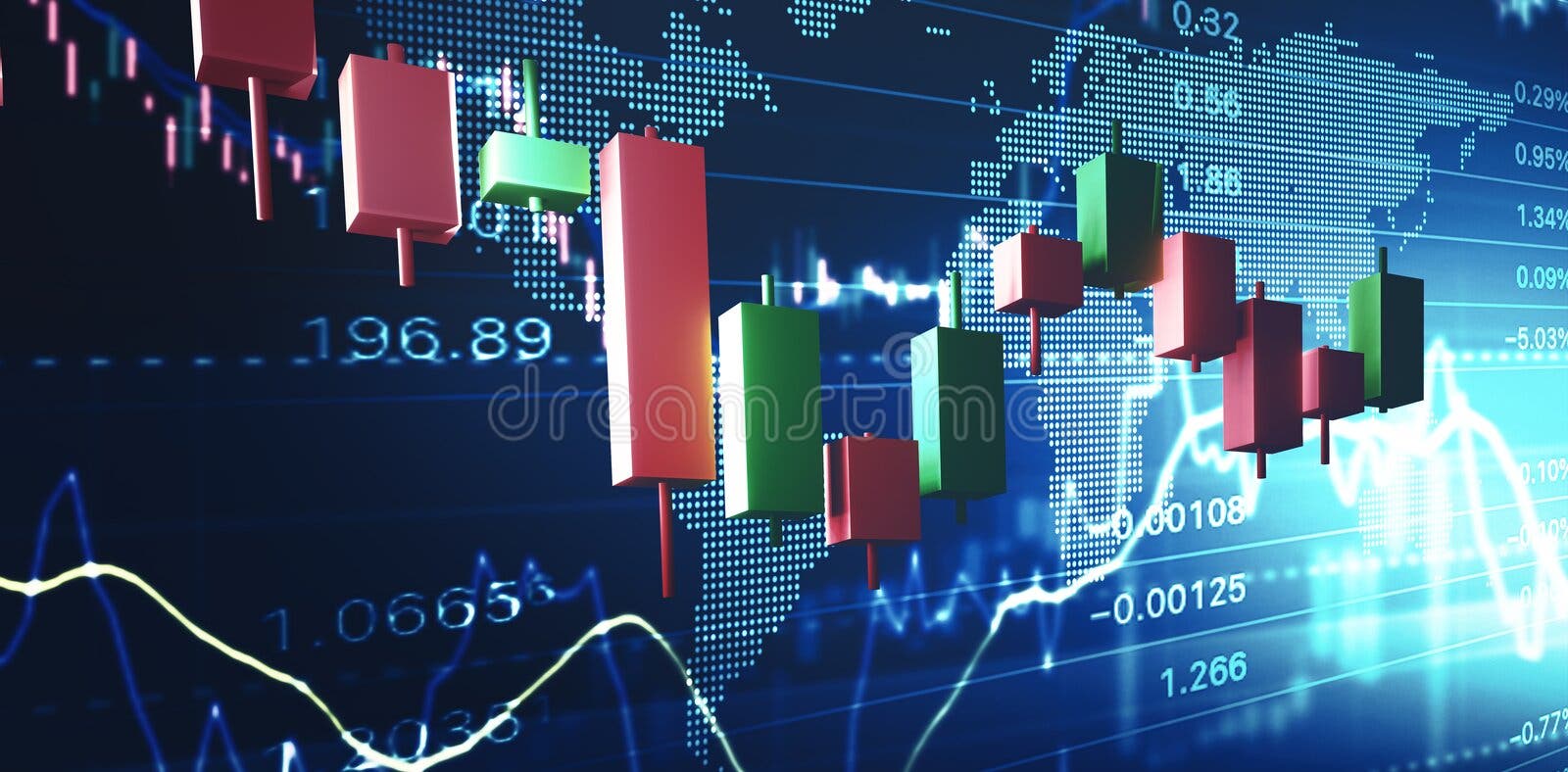Candlestick Chart Background Stock Image - Image of diagram, creation ...
