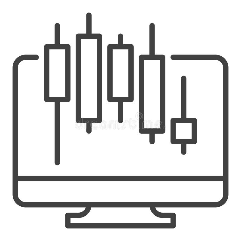 Online Trading Technology Vector Illustration Logo Stock Vector ...