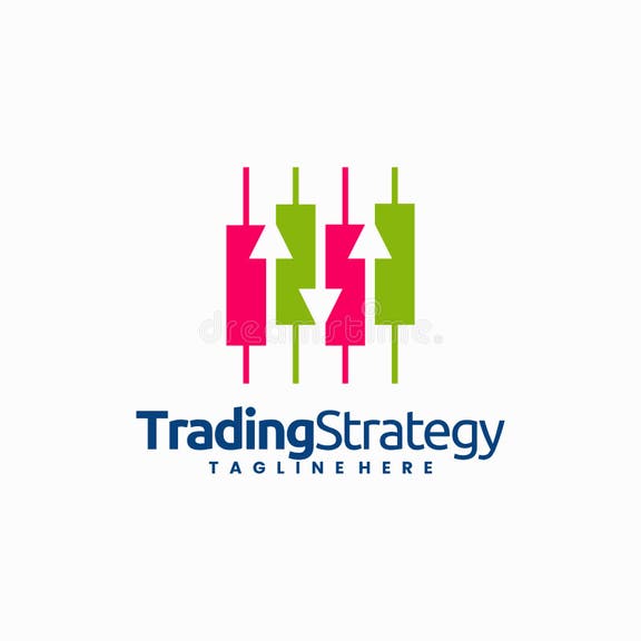 Candlestick Logo Design, Trading Logo Design Stock Vector ...
