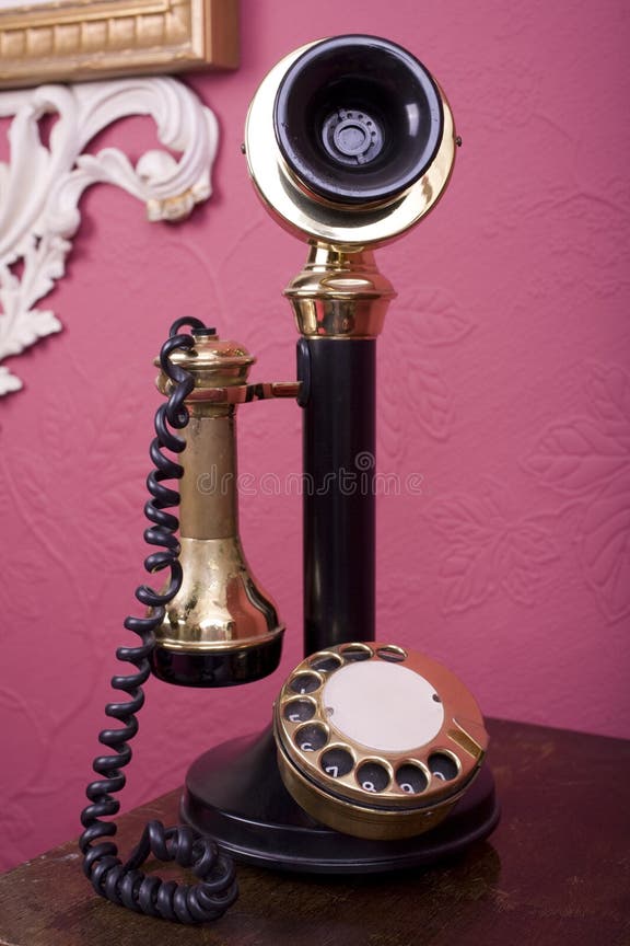 Candlestick Telephone stock photo. Image of chic, candlestick - 11522068
