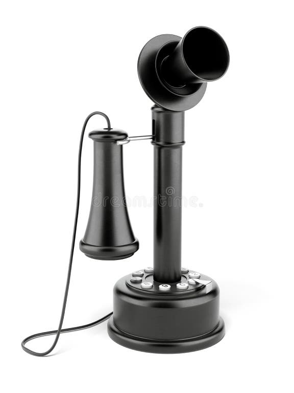 Candlestick Telephone Stock Illustrations – 314 Candlestick Telephone ...