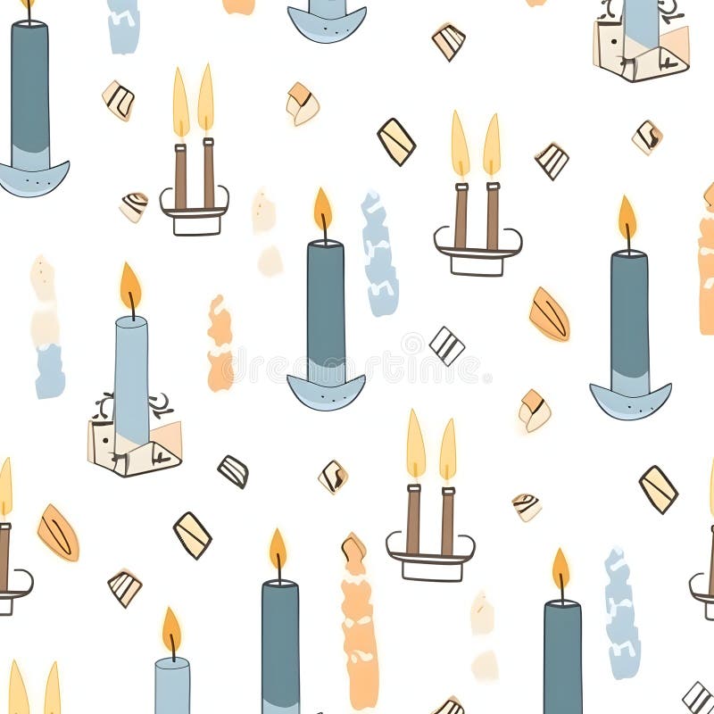 Candlesticks and Candles As Abstract Background, Wallpaper, Banner ...