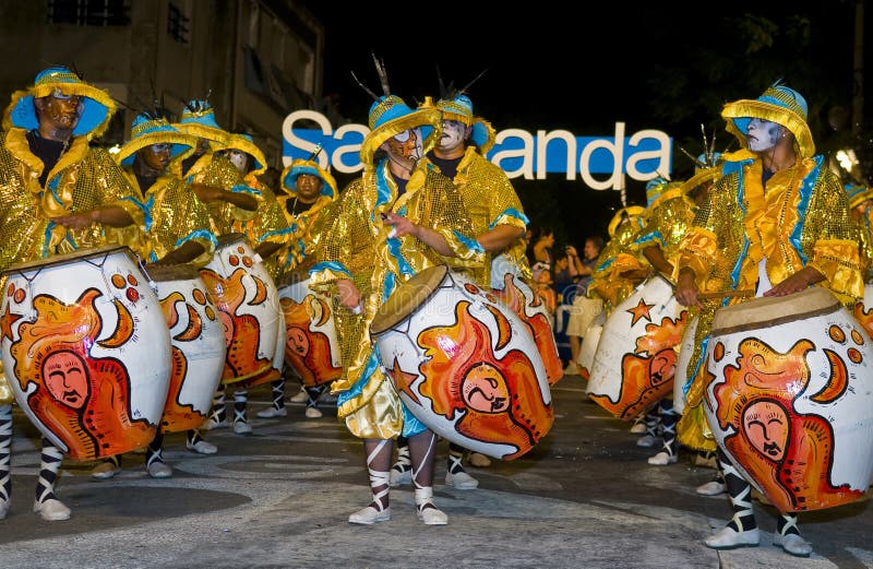 Candombe editorial stock image. Image of instrument, entertainment ...