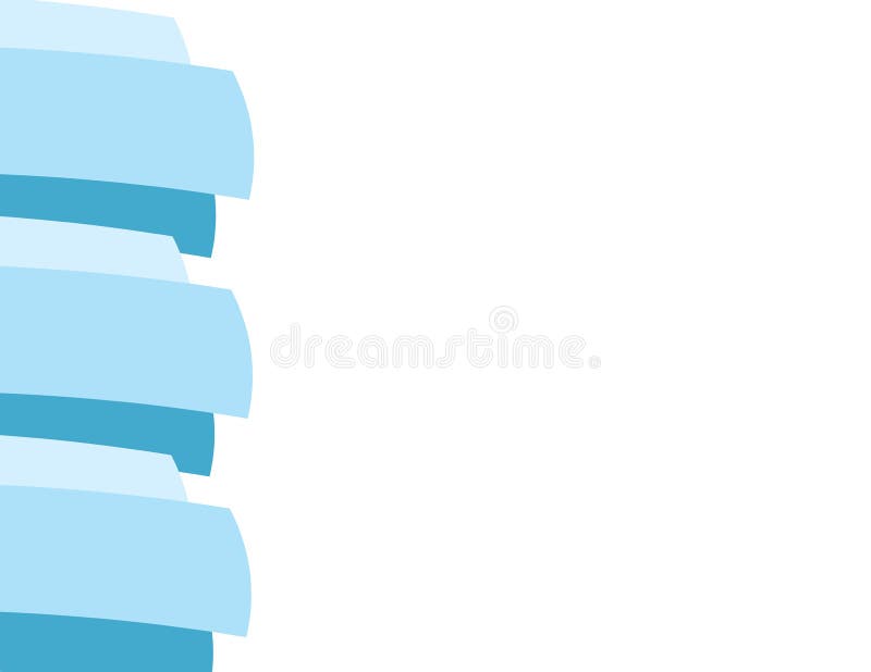 Abstract Blue Side Border stock vector. Illustration of bright - 182700170