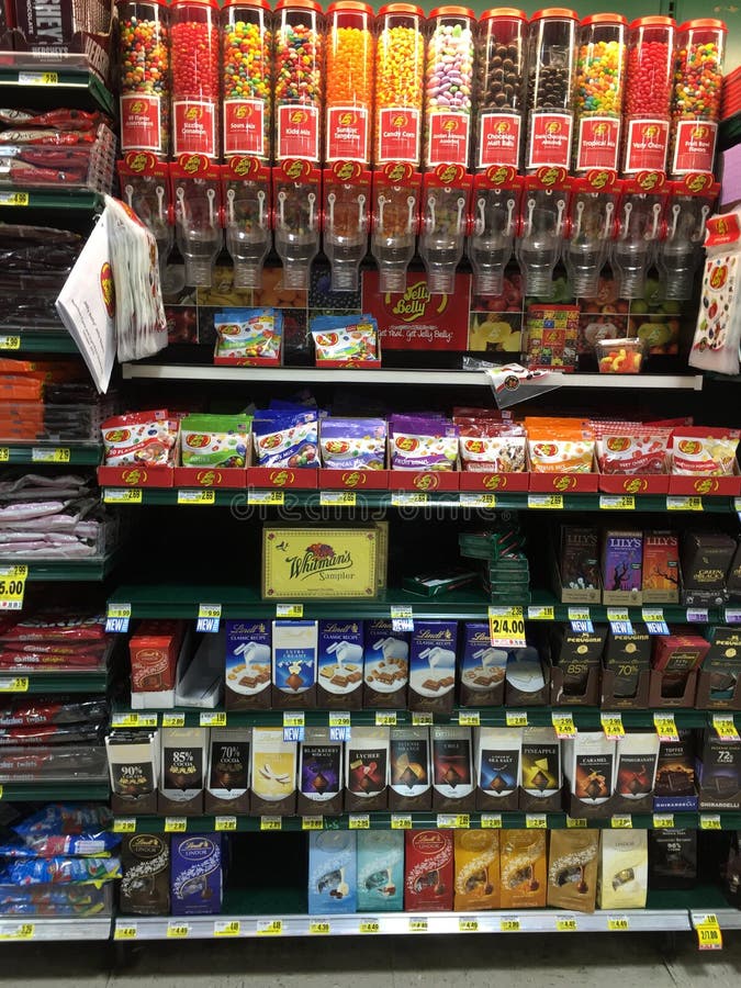 Chocolate Or Candy On A Store Shelf. Editorial Photo - Image of luxury ...