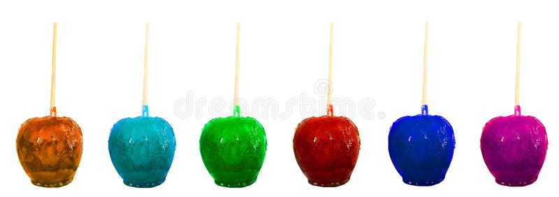 Candy apples stock image. Image of assortment, apples - 78880489