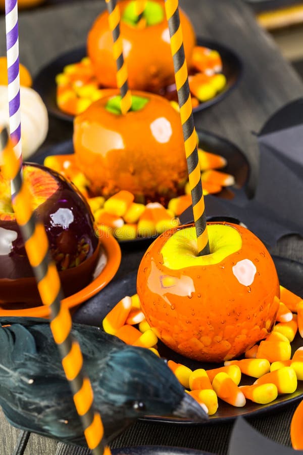 707 Orange Sweet Candy Apples Stock Photos - Free & Royalty-Free Stock ...