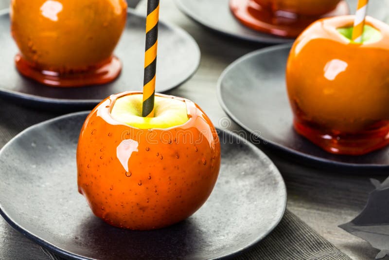 707 Orange Sweet Candy Apples Stock Photos - Free & Royalty-Free Stock ...