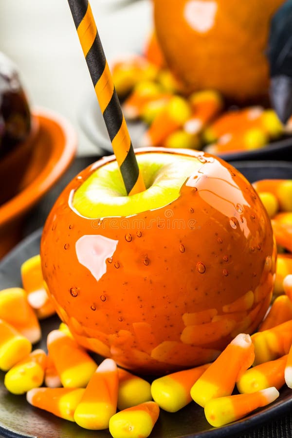707 Orange Sweet Candy Apples Stock Photos - Free & Royalty-Free Stock ...