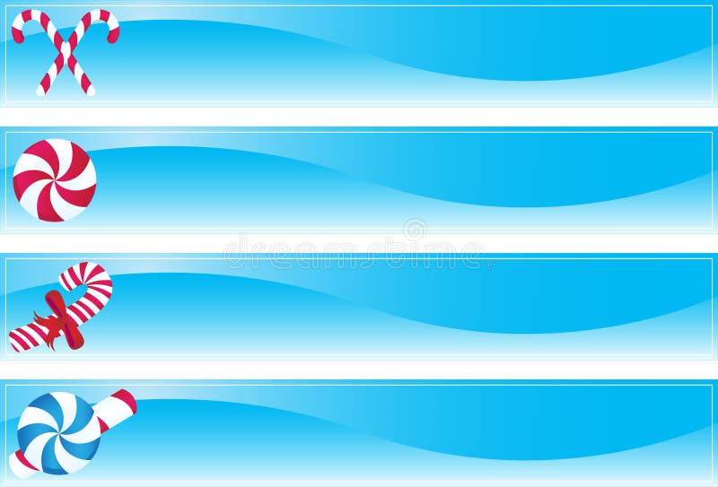 Candy Banners stock vector. Illustration of icons, holiday - 9488866