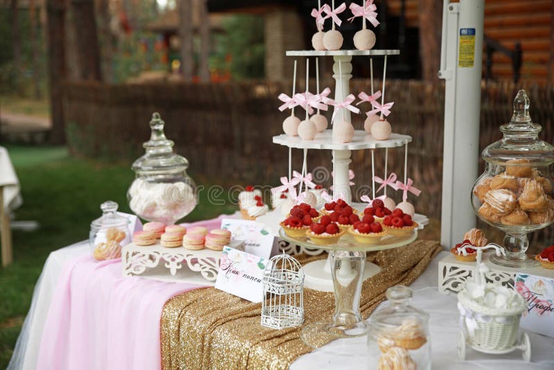 Candy Bar in the Restaurant Stock Image - Image of food, delicious ...