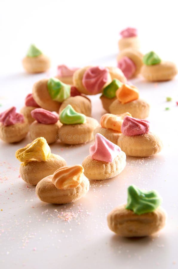 Iced Gems Biscuit stock image. Image of taste, delicious - 19534365