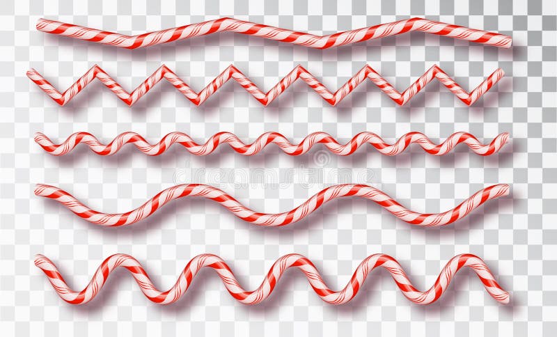 Candy Cane Striped Border Stock Illustrations – 952 Candy Cane Striped ...