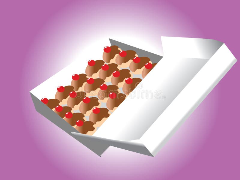 Candy box vector stock vector. Illustration of present - 11759025