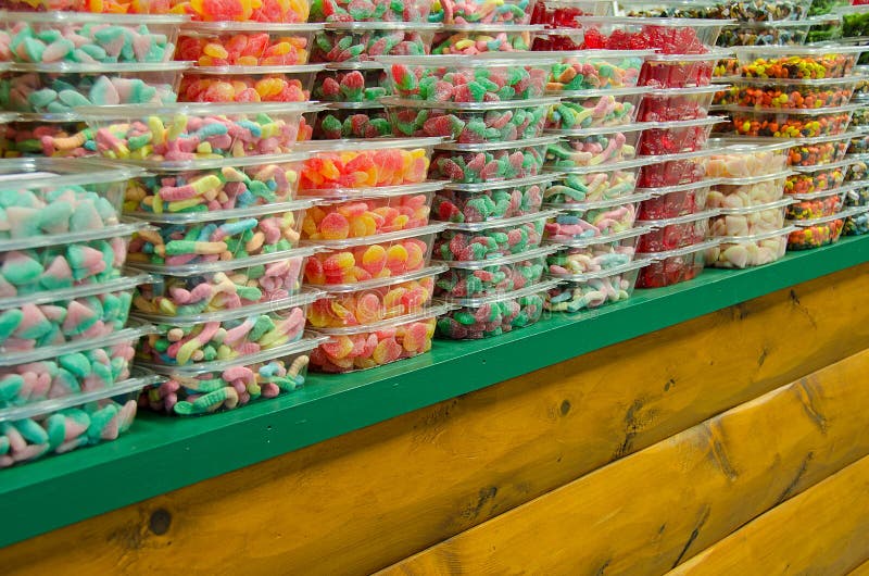 Candy Store stock image. Image of color, container, store - 27493045
