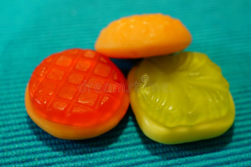 Candy burger stock photo. Image of sweets, orange, candy - 49631806