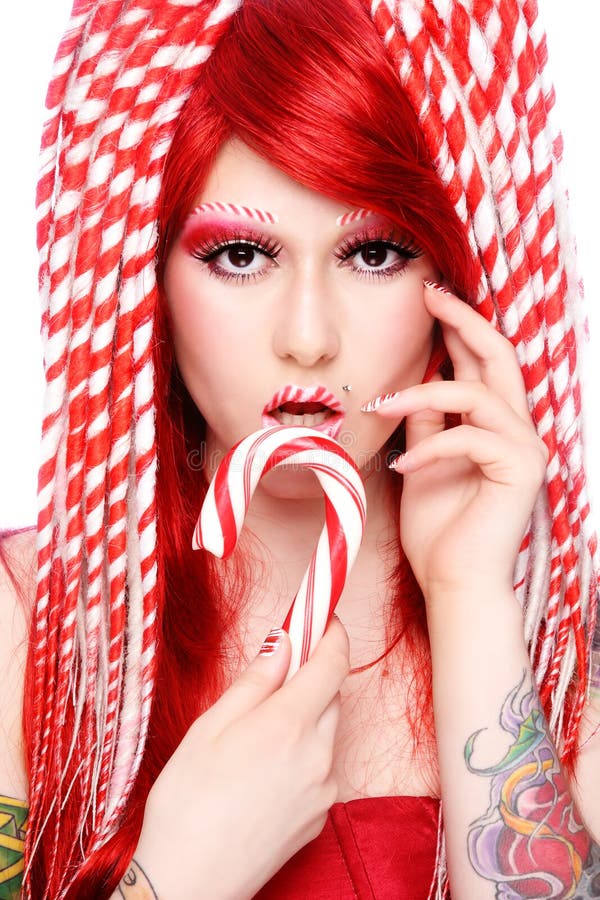 Candy cane stock photo. Image of glam, diversity, freak - 21627668