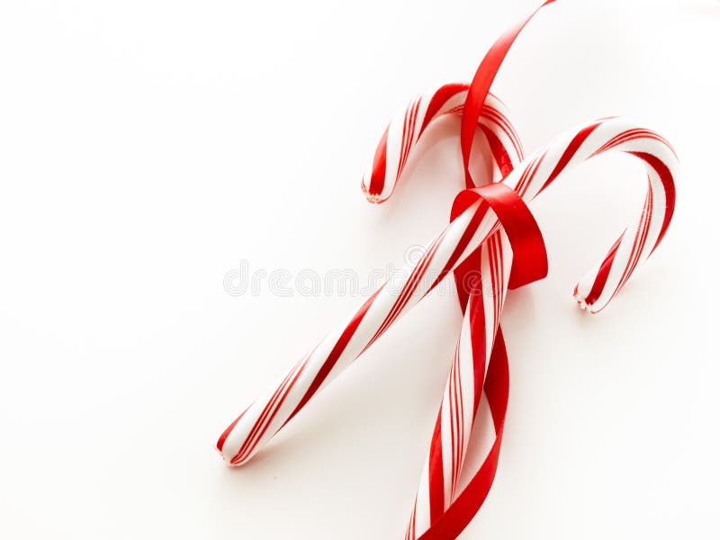 Candy Cane Chocolate Covered Pretzel Rods Stock Image - Image of food ...