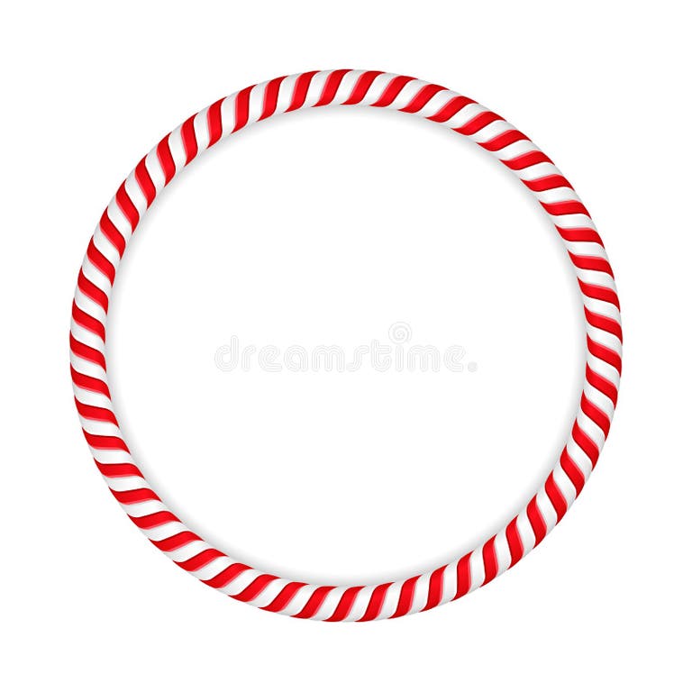 Candy Cane Circle Stock Illustrations – 9,226 Candy Cane Circle Stock ...